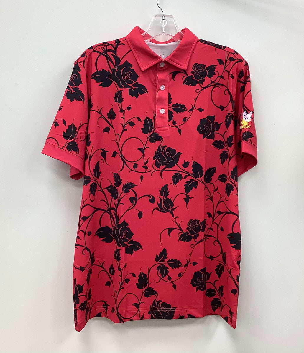 Rolo-Golf Men’s Polo Shirt - Rose Garden – Athlete's Haven